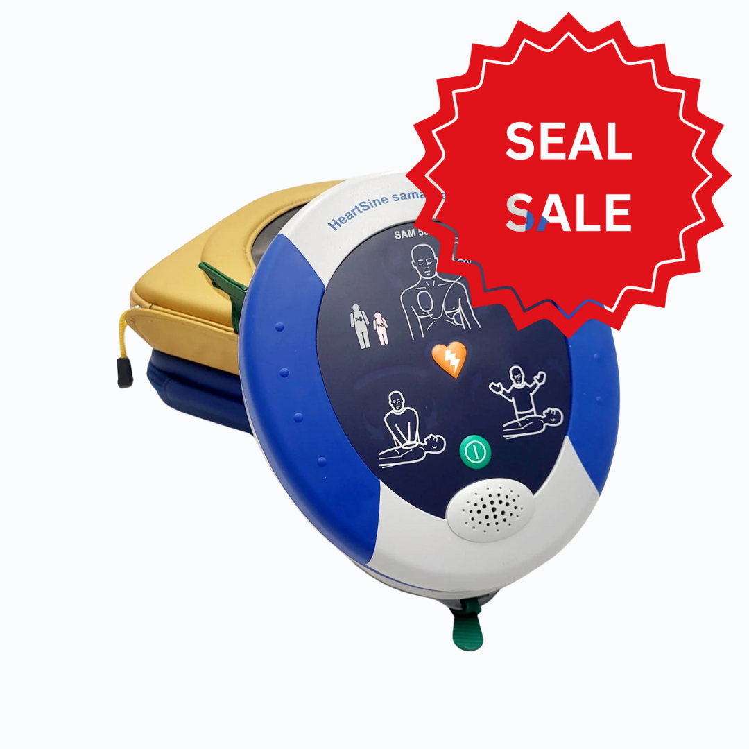 Pre-owned HeartSine 500P Defibrillator with CPR Advisor – Seal Medical