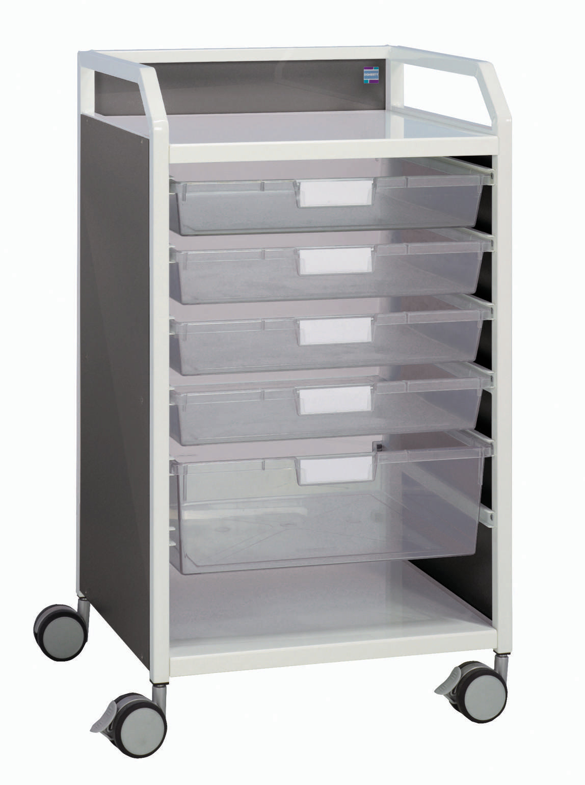 Howarth Easy Clean Five Draw Trolley – Seal Medical