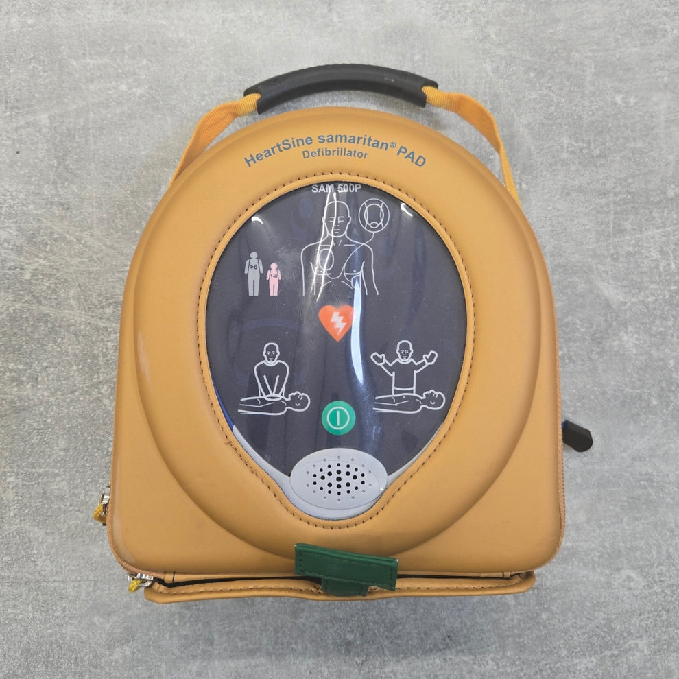 Pre-owned HeartSine 500P Defibrillator with CPR Advisor – Seal Medical
