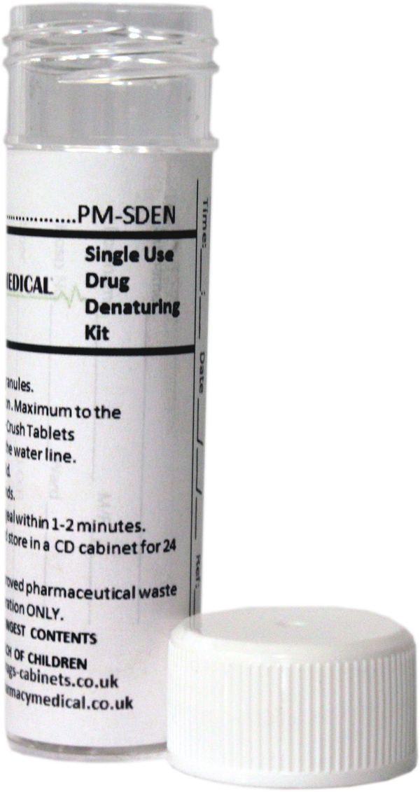 Pharmacy Medical - SDEN10 SINGLE AMPULE DRUG DENATURING KIT | 30ml | P# ...